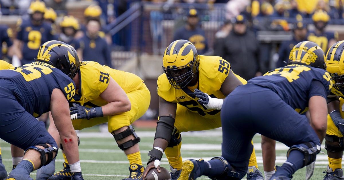 Michigan announces starters on 'tremendous' offensive line