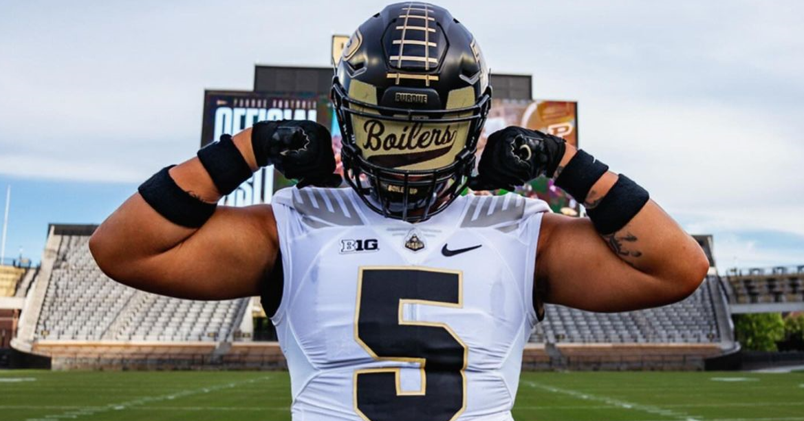 Three-star DL Drayden Pavey chooses Purdue over Big Ten foes