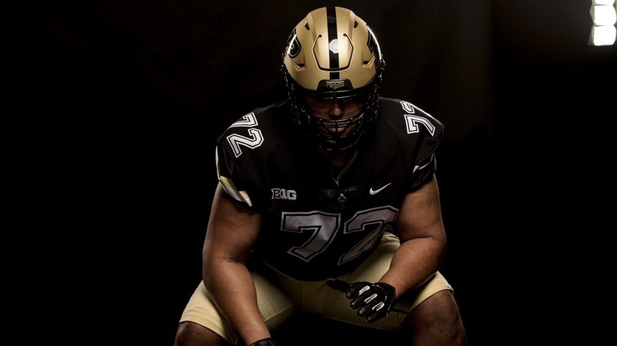 Ohio offensive lineman Jaden Ball commits to Purdue following a spring ...