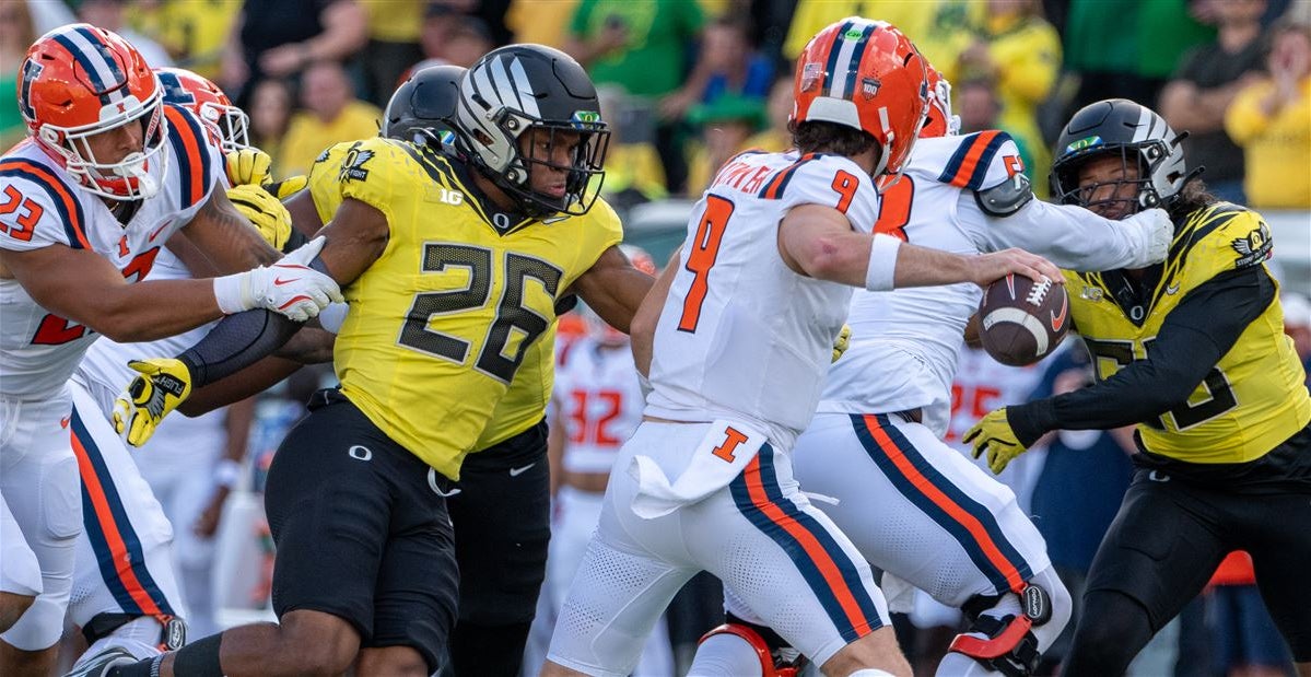 Updated heights and weights for Oregon football's 2025 roster