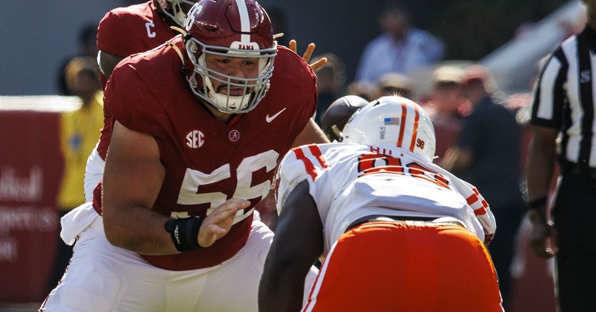 Alabama offensive lineman among names to watch in 2025, former teammate ...