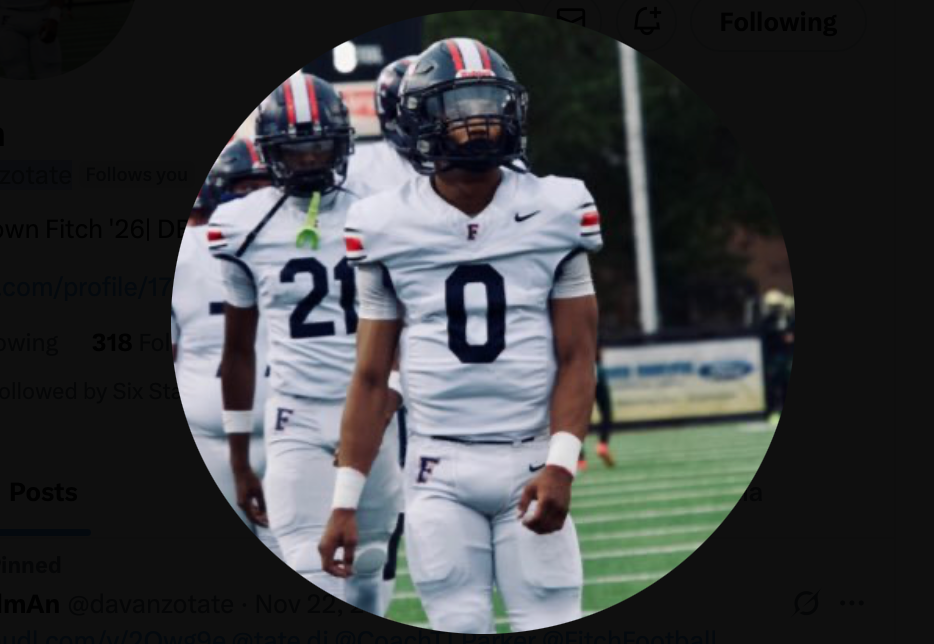 2026 DB, Davanzo Tate III updates his recruitment