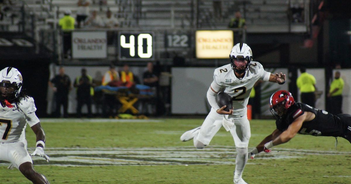 UCF Quarterback Tayven Jackson Makes Case to Start After Seizing Moment ...