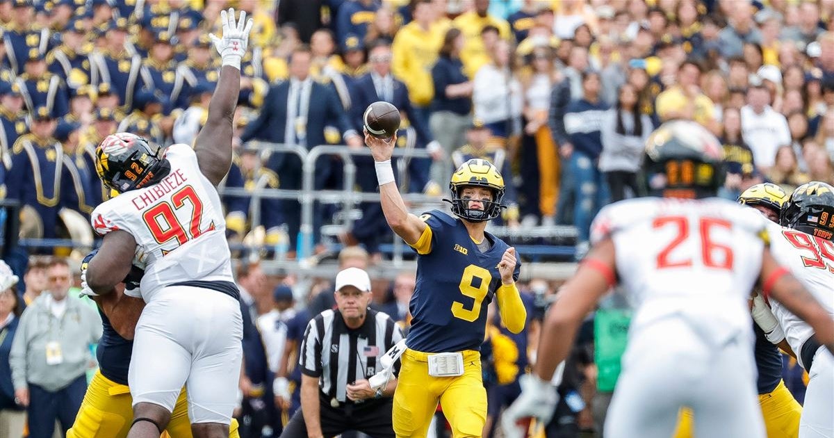 Jim Harbaugh, Michigan QB J.J. McCarthy review Wolverines' offensive performance in win over ...