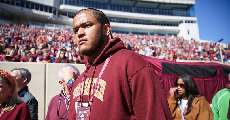 '24 OL Ethan Calloway returns to Virginia Tech
