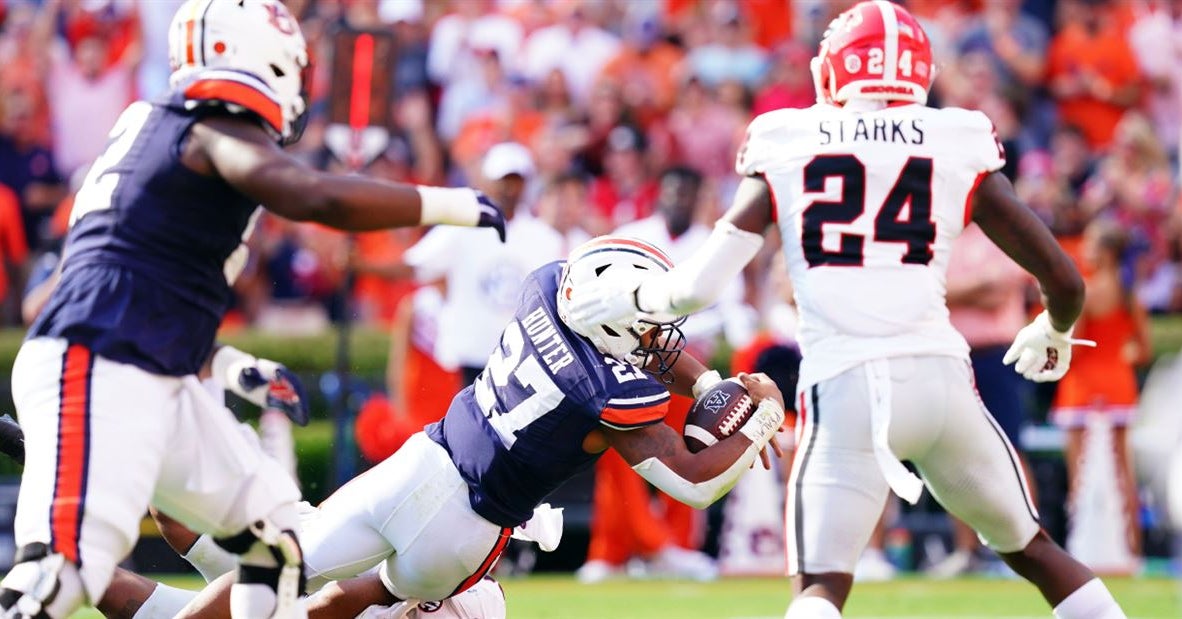 Where Georgia vs Auburn rank in stats heading into Week 6