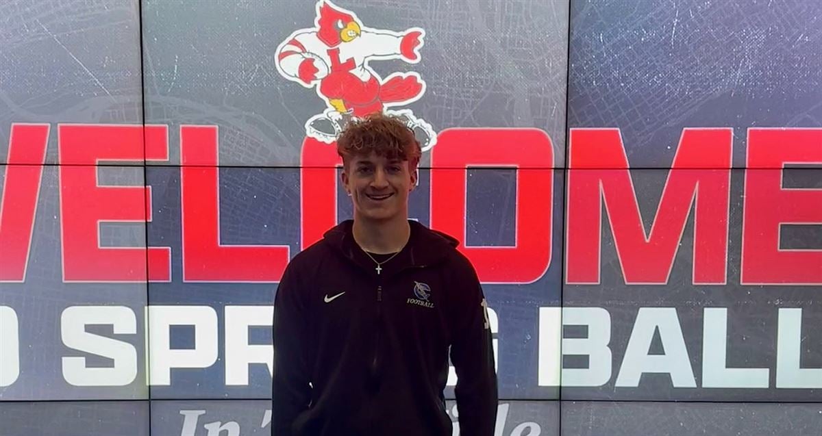 Indiana 2026 WR Mason Baughman enjoys Louisville visit, plans to return