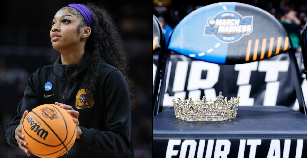 Angel Reese leaves crown on LSU bench, sends message to Caitlin Clark ...