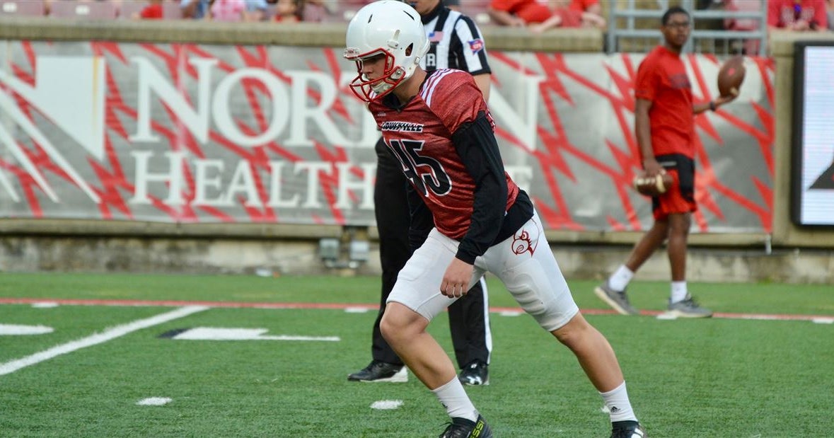 Louisville looking for 'huge chunks of land' in special teams