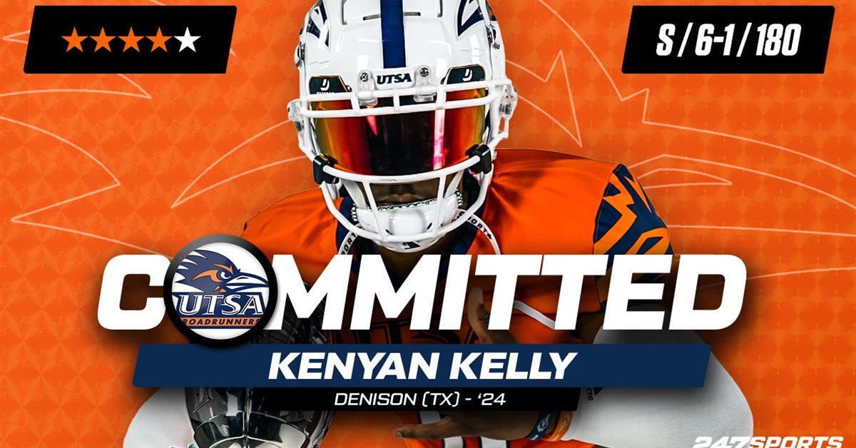 UTSA lands four-star safety Kenyan Kelly, the highest-rated commit in ...