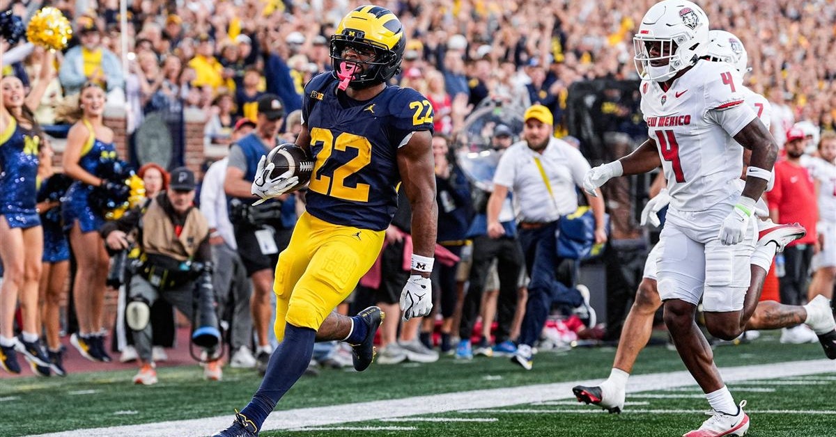 Justice Haynes discusses stellar Michigan debut, Wolverines' win, Bryce ...