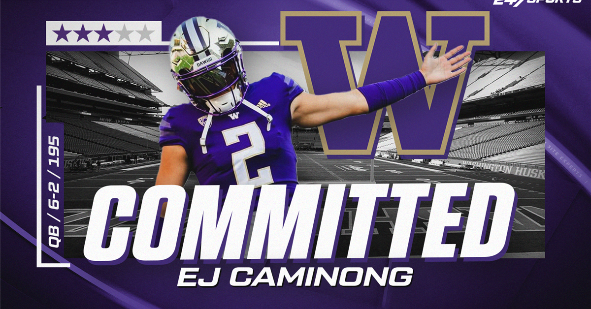 2024 QB E.J. Caminong breaks down commitment to Washington 2024 QB E.J. Caminong breaks down commitment to Washington