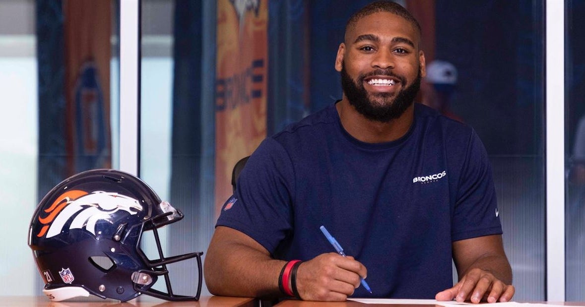 Jonathon Cooper signs rookie contract with Denver Broncos
