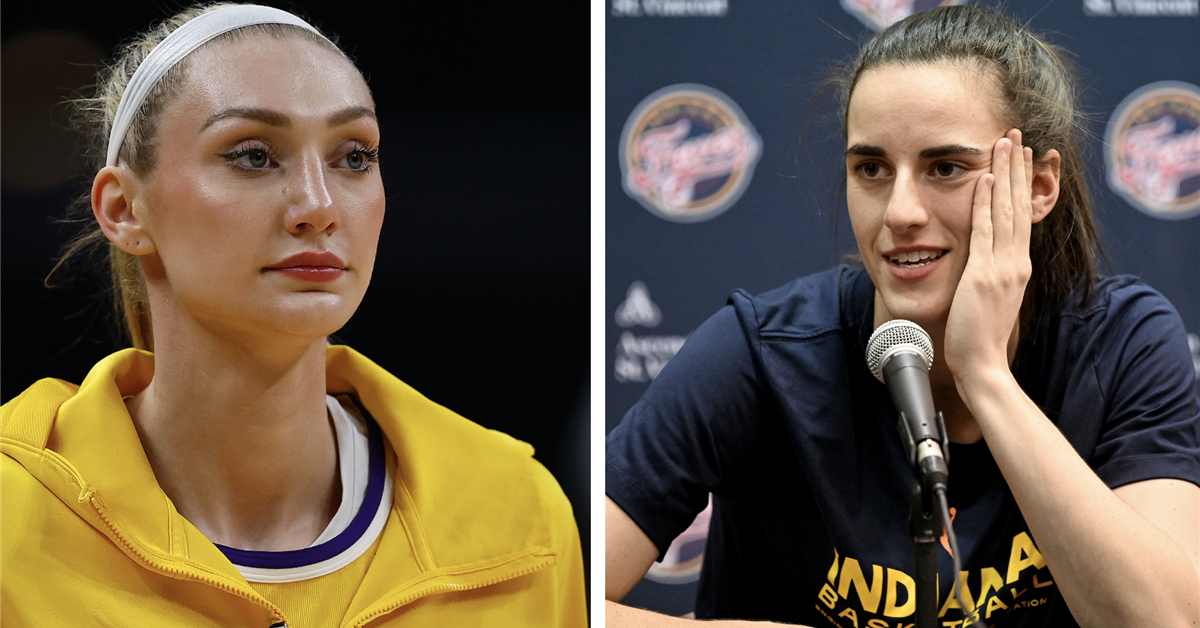 Cameron Brink spikes 'most tired narrative' around Caitlin Clark ...