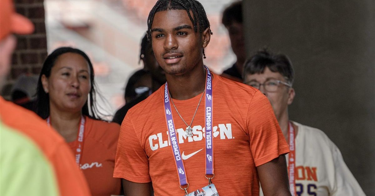 2027 in-state, four-star receiver Trey Wimbley commits to Clemson football
