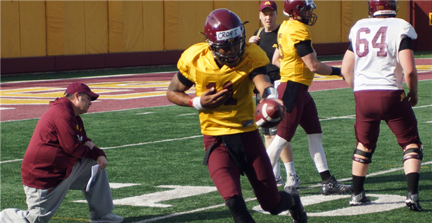 Maroon beats Gold 42-40 in Spring Game