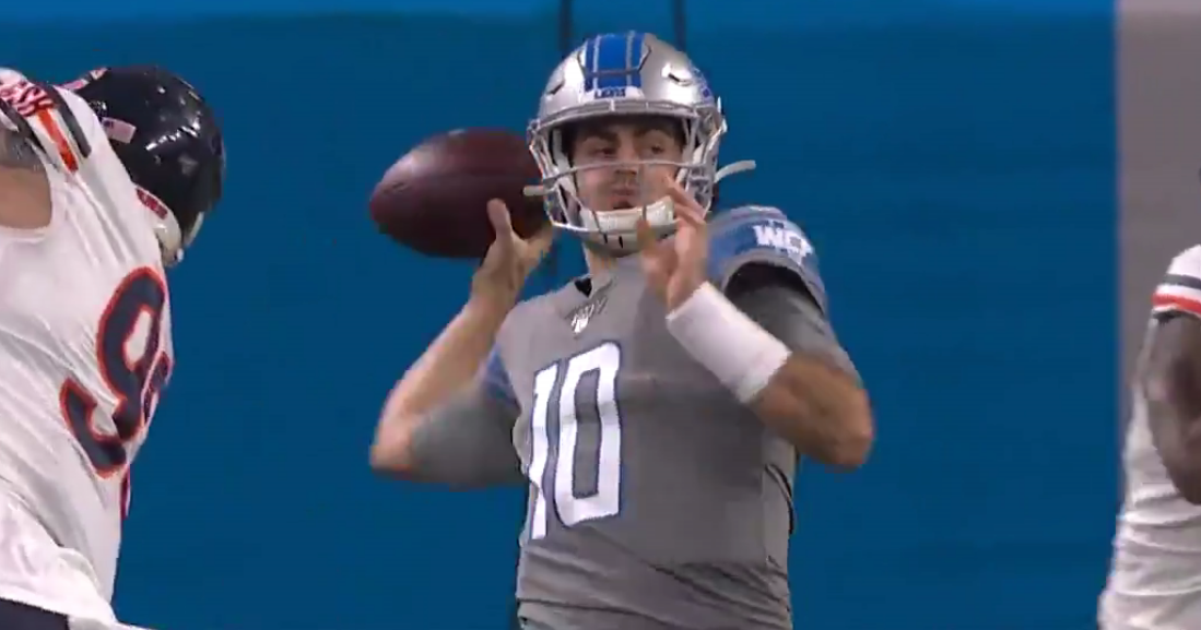 David Blough scores first NFL touchdown with 75-yard bomb