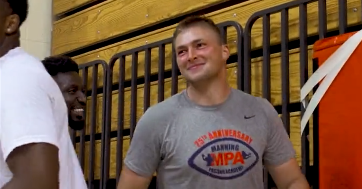 Indiana football: Hoosiers QB Connor Bazelak shows off basketball ...