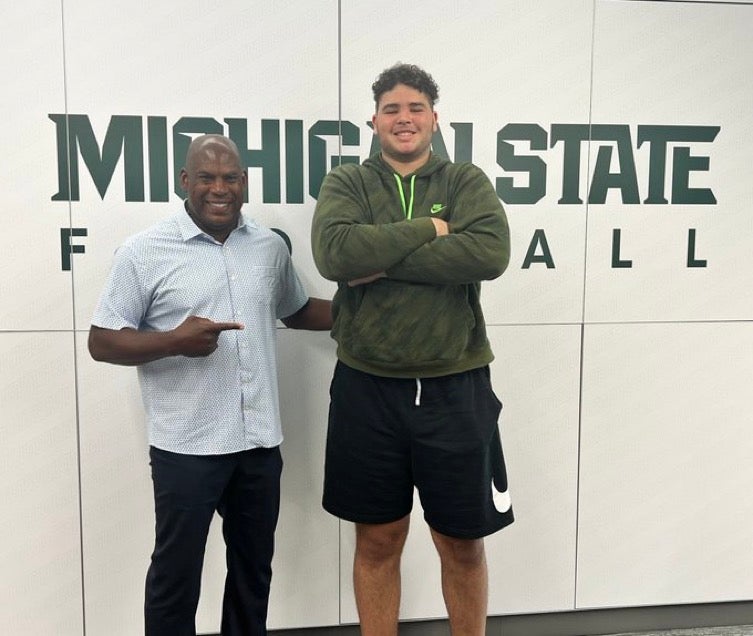 Latest Michigan State visit was a big one for 2024 4-Star OT Fletcher ...