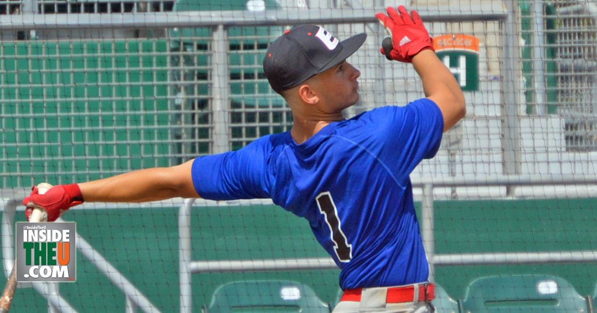 VIDEO: Miami commit 2021 SS Alex Ulloa hitting at PBR showcase