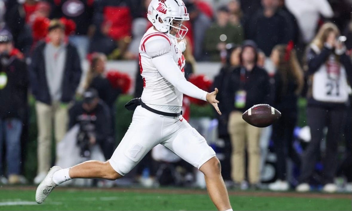 Good to Go | Ole Miss punter Fraser Masin granted approved waiver for ...