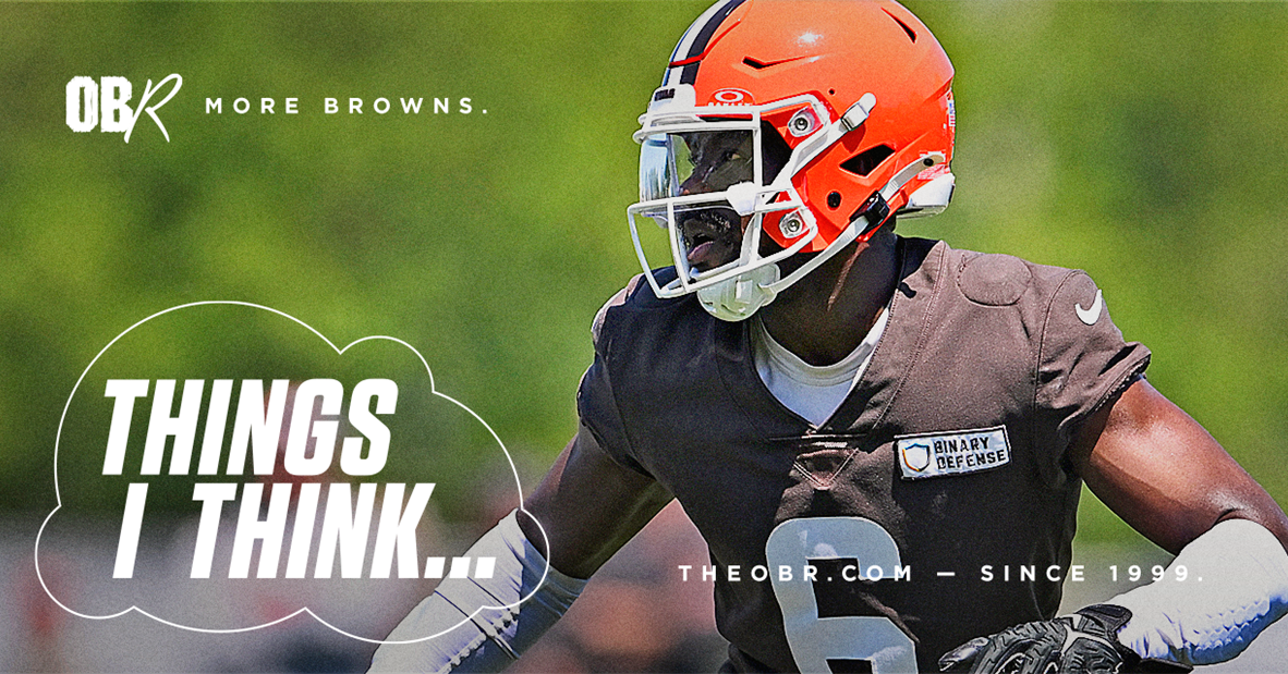 Things I Think I Know About The Browns: JOK Negotiations, No Panic Over ...