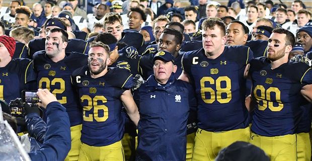 Kickoff time set for Notre Dame at Stanford