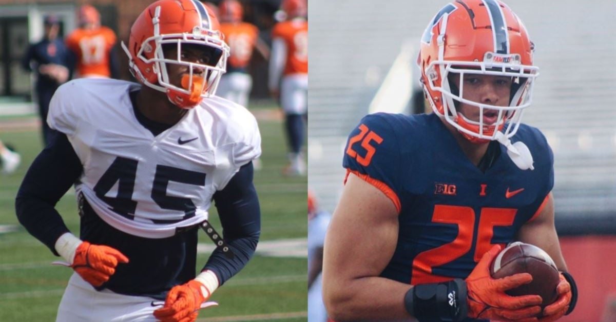 Illinois football: RB Jordan Anderson, LB Malachi Hood suffer season ...