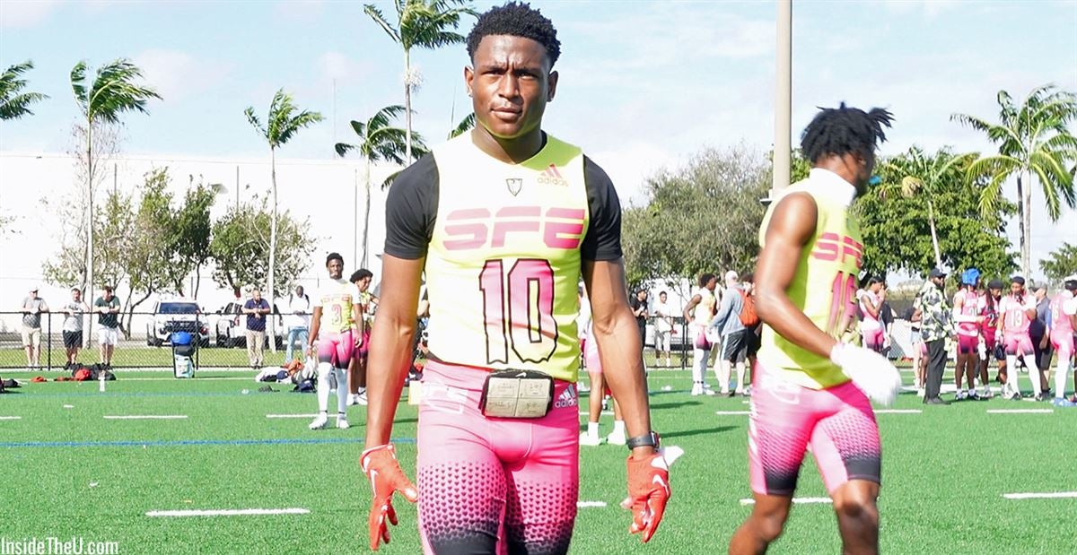 VIDEO: Miami target WR Vernell Brown III at Battle Miami 7v7 Tournament