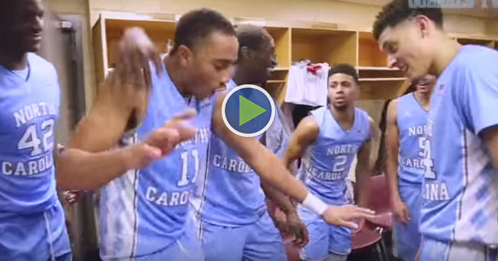 WATCH: Special locker room celebration