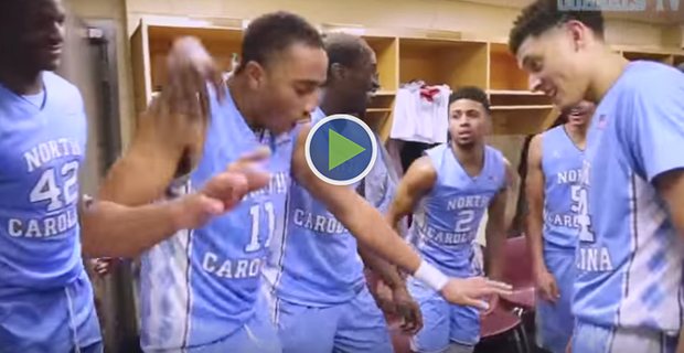 WATCH: Special locker room celebration