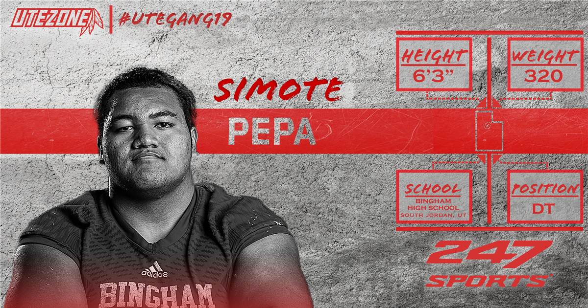 UteZone's Utah Football Signing Day Profile: Simote Pepa