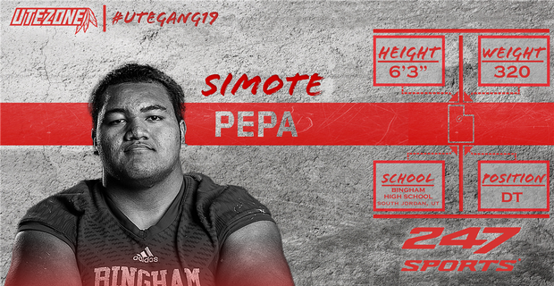 UteZone's Utah Football Signing Day Profile: Simote Pepa