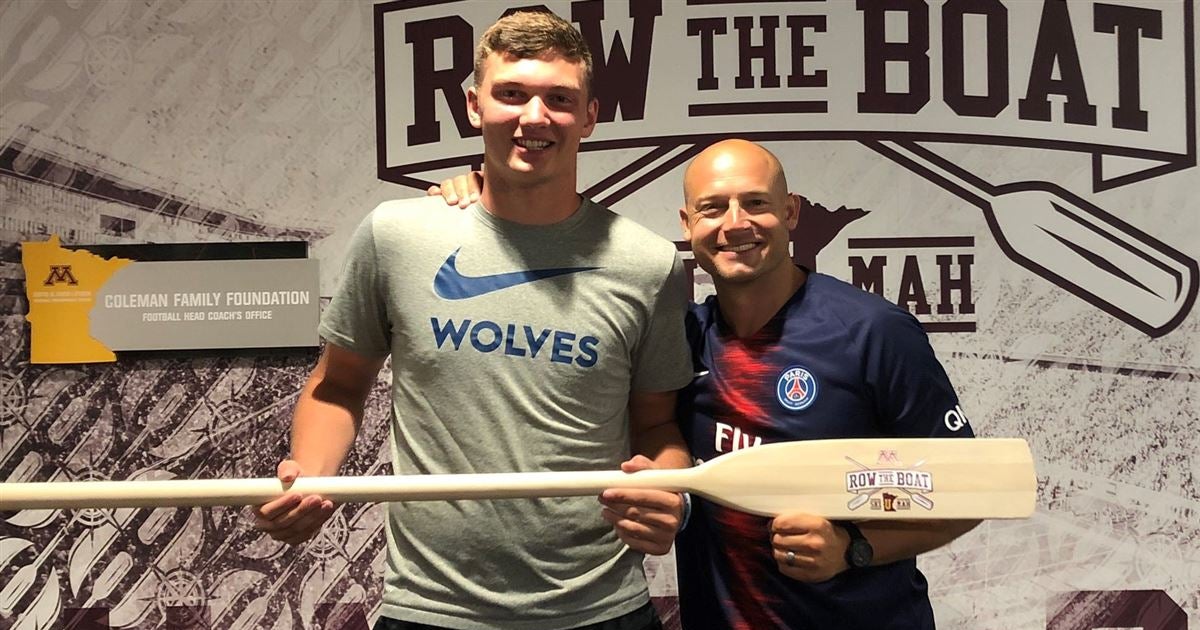 Gophers grab a great 2020 PWO TE in St. Francis' Wyatt Schroeder