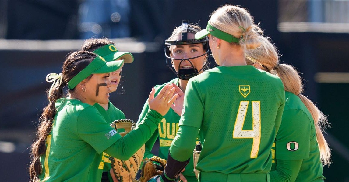 Lyndsey Grein and Elon Butler lead Oregon softball to doubleheader ...