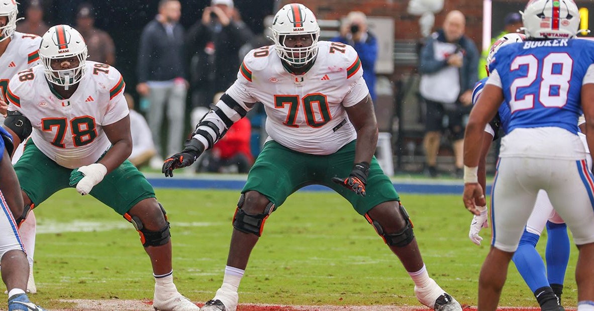 Miami LT Markel Bell weighs in on looming NFL Draft decision during ...