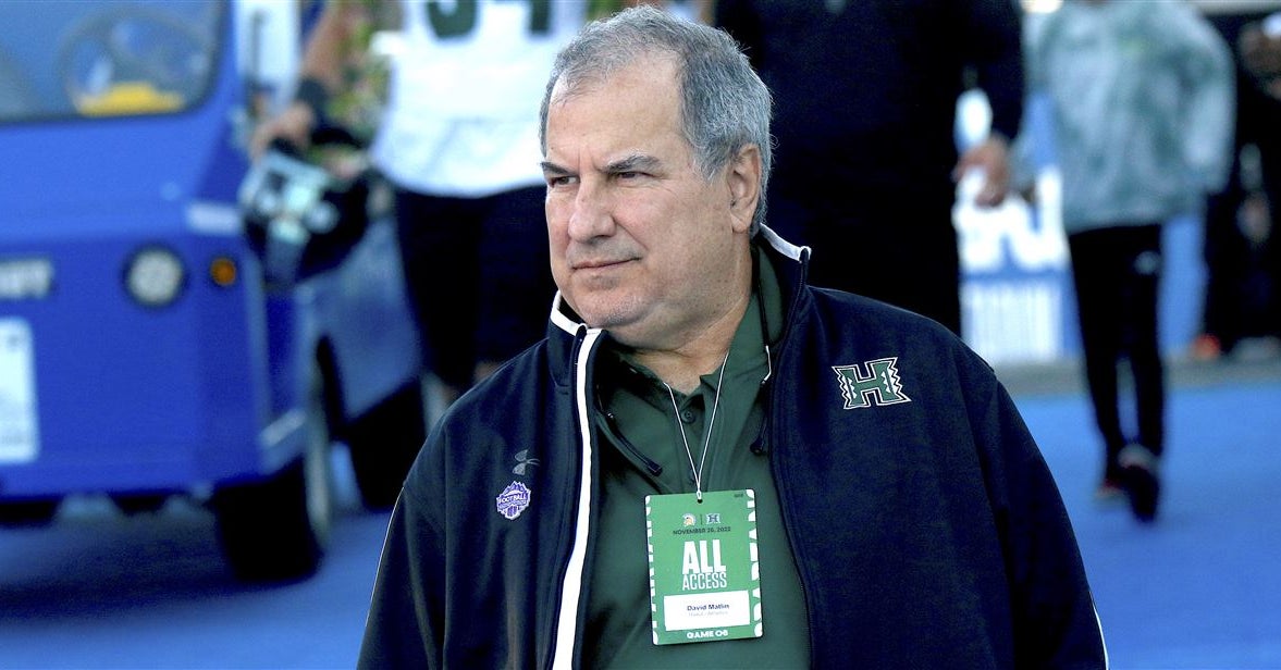 Hawaii athletics director David Matlin retiring at end of academic year