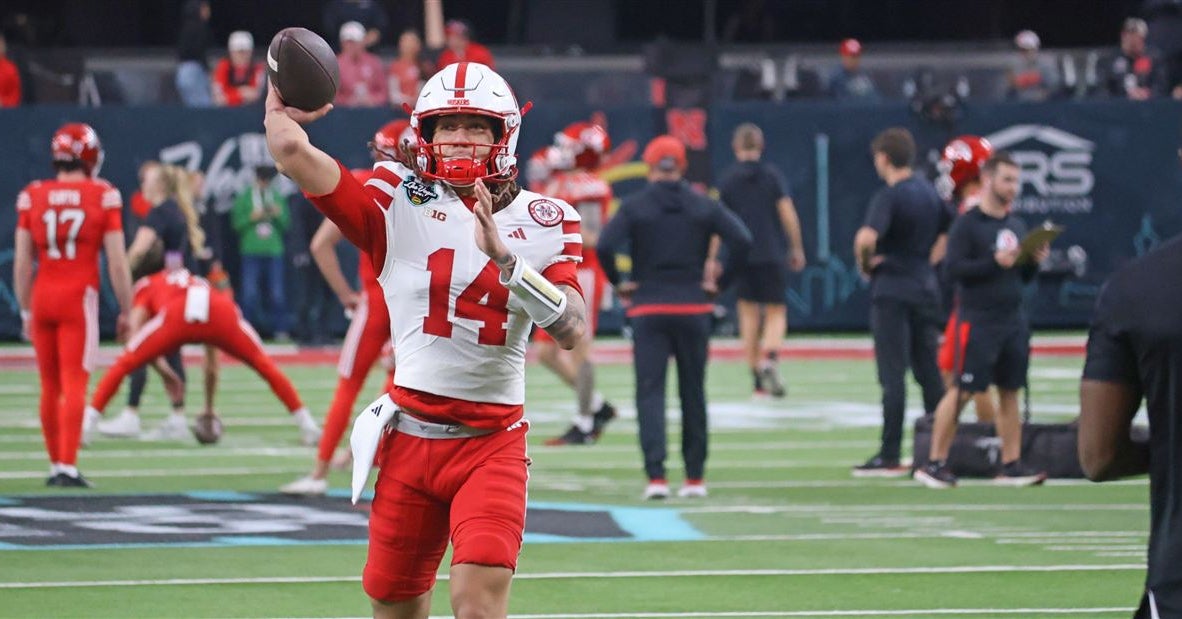 Nebraska bowl game pregame photos