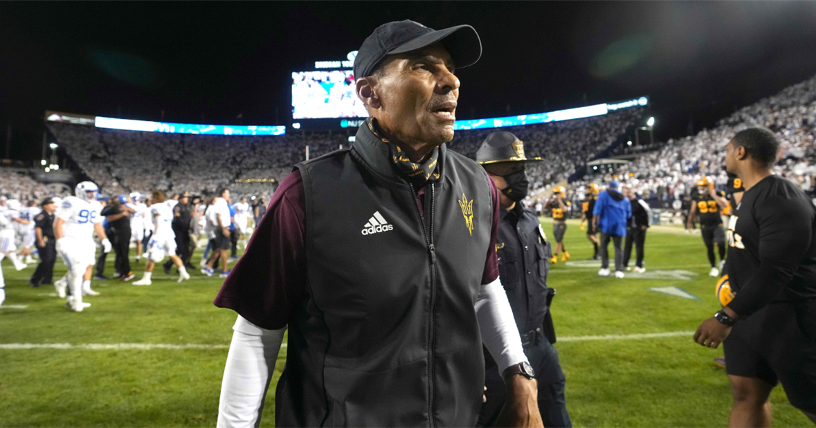 1-on-1 With Herm Edwards: Arizona State's Head Coach Breaks Down Wisconsin
