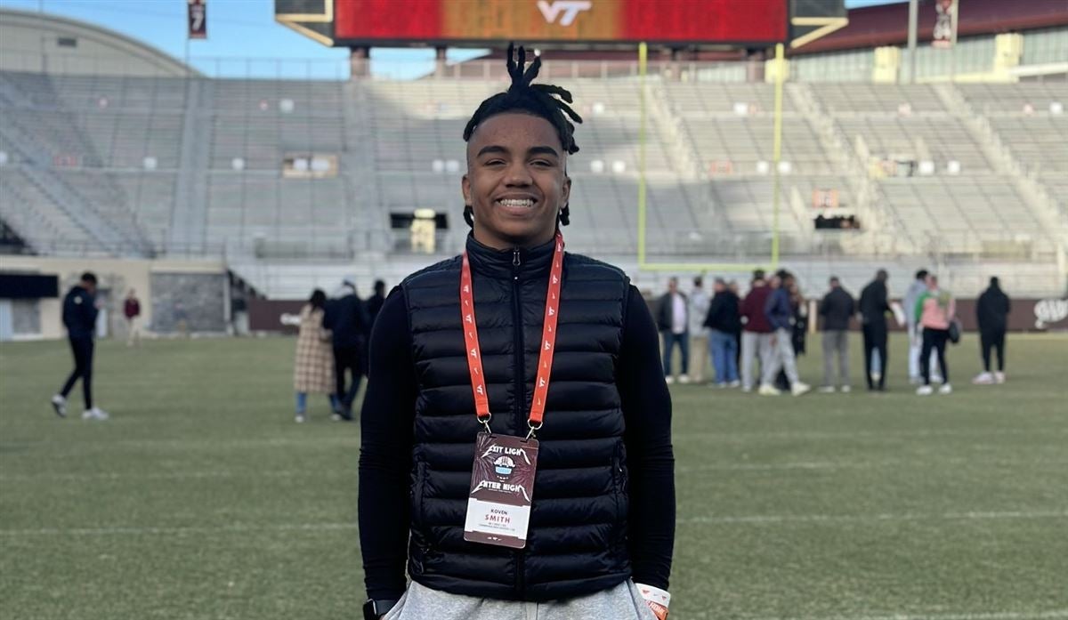'25 RB Koven Smith impressed with Virginia Tech following recent visit