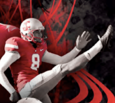 Reid Forrest in rare, esteemed crimson company