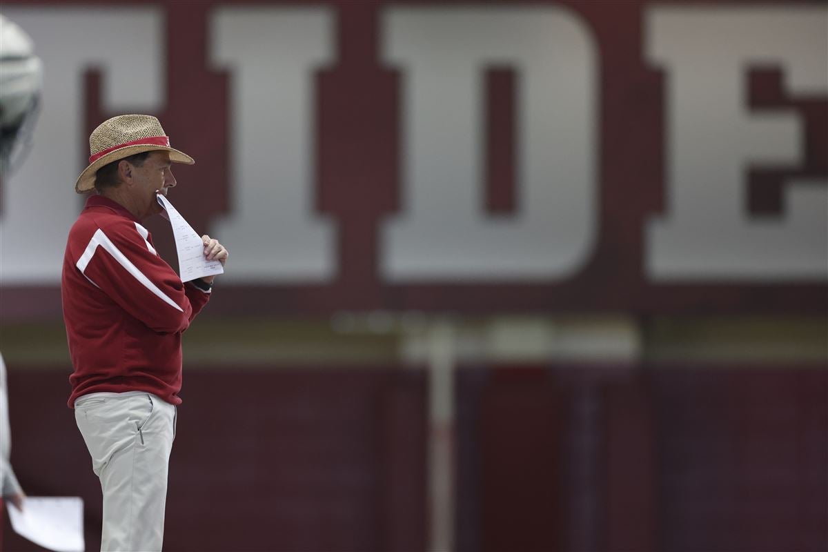 Everything Alabama coach Nick Saban said on Thursday, Nov. 30, during ...