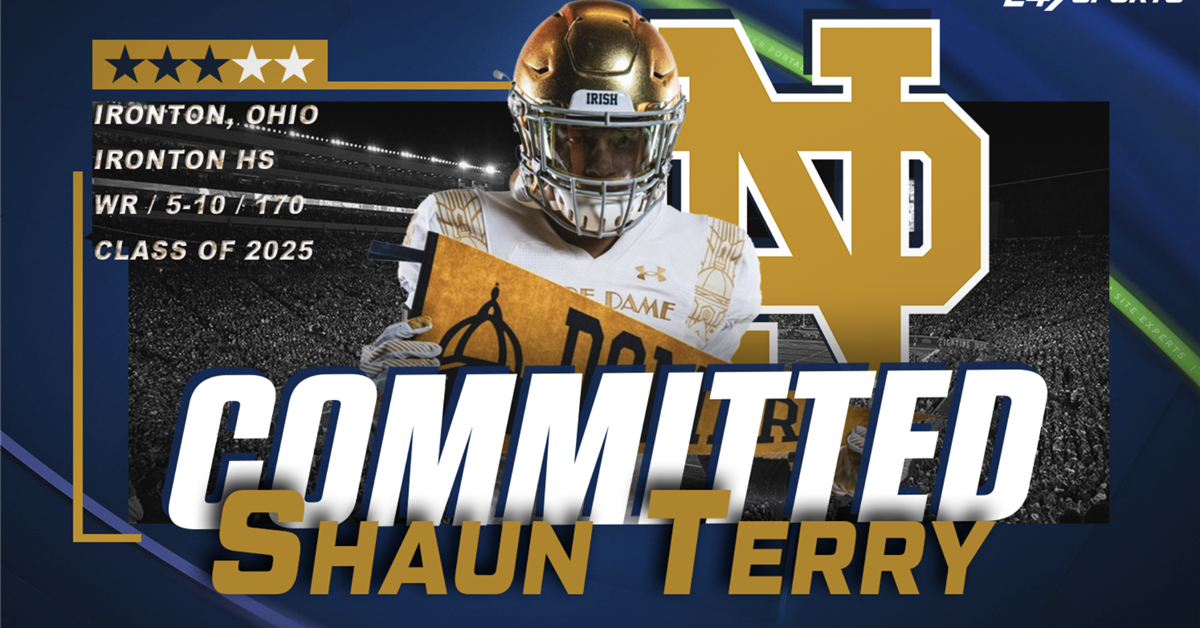 BREAKING: Three-star WR Shaun Terry commits to Notre Dame