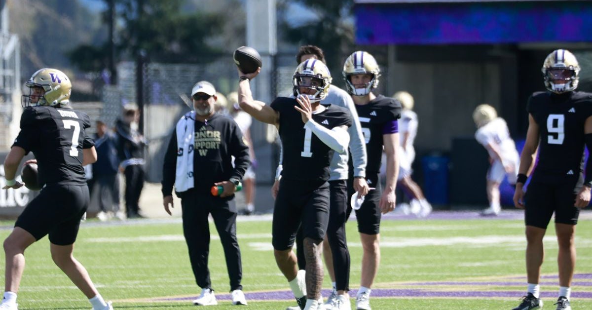Washington Spring Football Practice Recap - Day 3