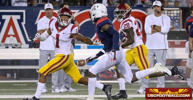 Velus Jones Jr. has developed into complete receiver for USC