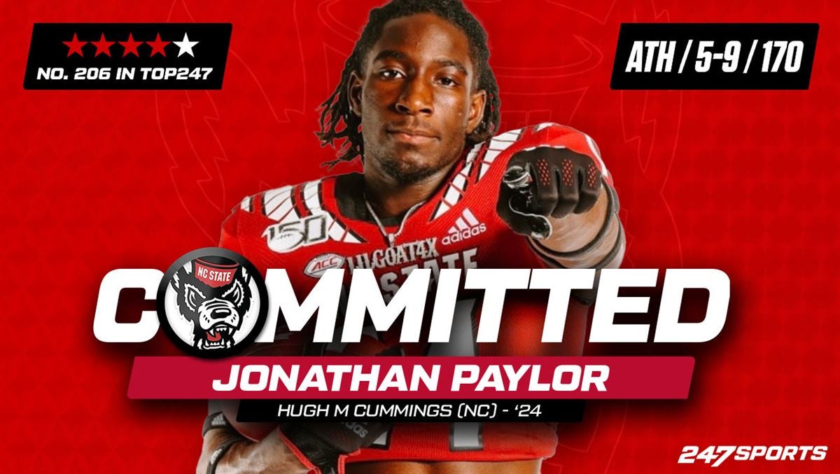 Four-star athlete Jonathan Paylor commits to NC State football - Tar ...