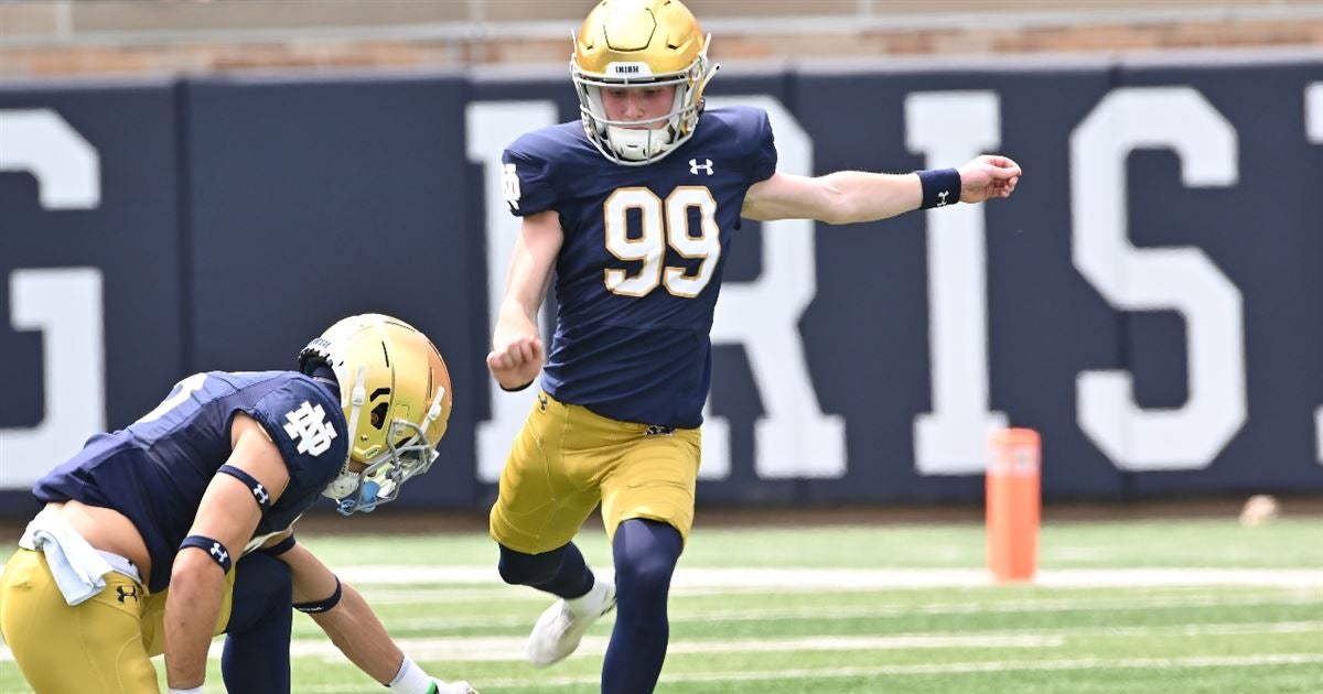 Notre Dame’s Blake Grupe, his New (and Old) Holder, and Confidence Regained