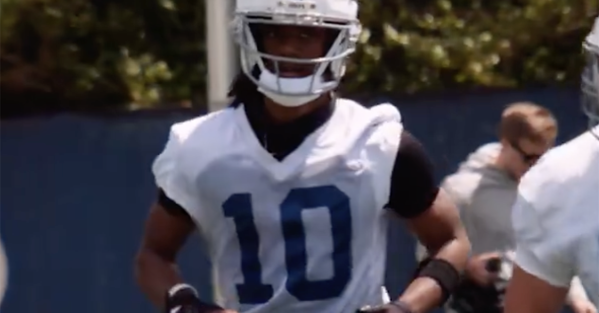 AD Mitchell switches to No. 10 with Colts as reminder of receivers that ...