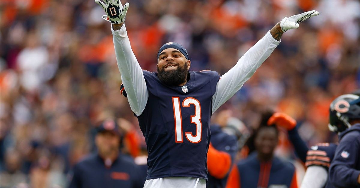 WATCH: Chicago Bears celebrate touchdown with tea time in NFL London Game
