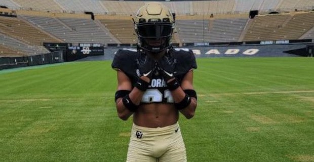 Virginia athlete Terrance Edwards liked what he saw in Boulder